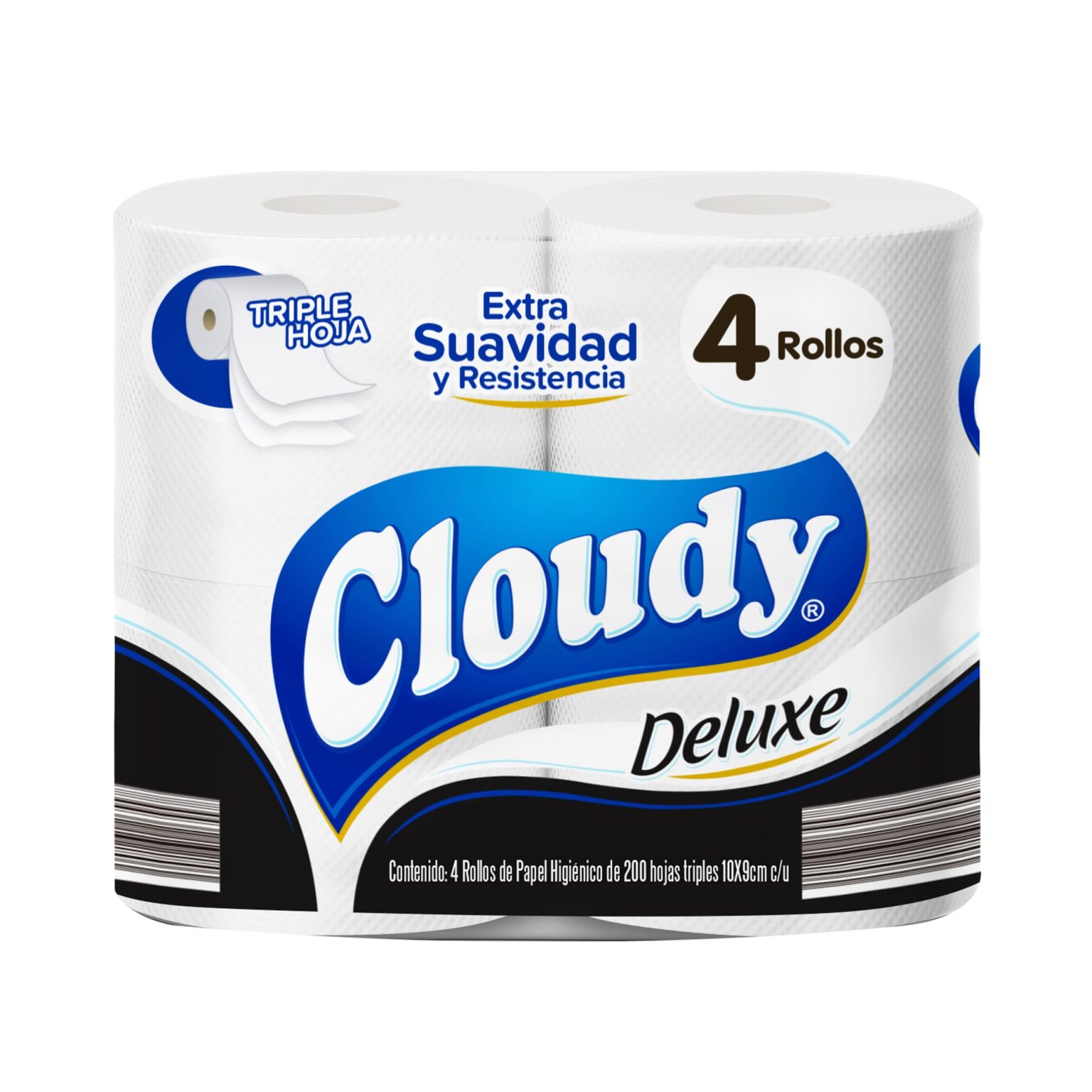 Higienico 4R 200HT Deluxe Cloudy | Tiendas 3B, tu despensa inteligente